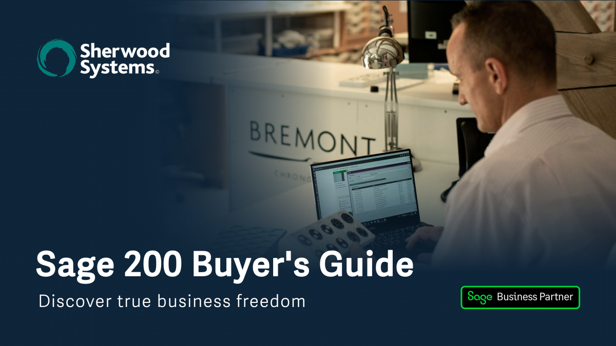 Sage 200 buyer's guide - Sherwood Systems